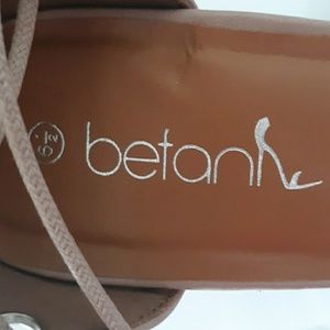 Betani | Shoes | Betani Lace Up Block Heel Sandal | Poshmark